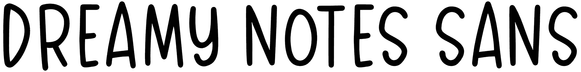 Dreamy Notes Sans Font Free Download | Resource Boy
