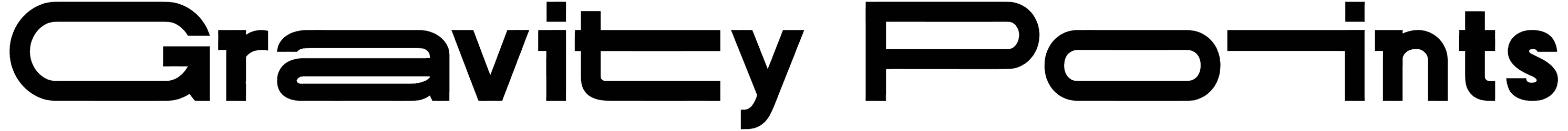 Gravity Points Font Free Download | Resource Boy