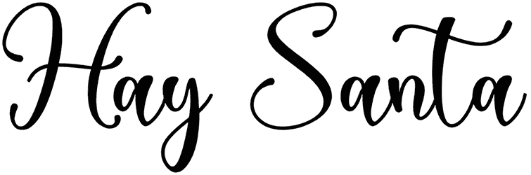 Hay Santa Font Free Download | Resource Boy