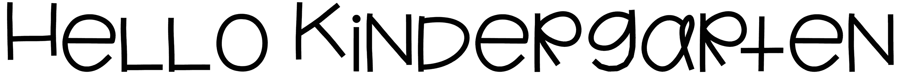 Kindergarten Fonts - Free Download (2025) | Resource Boy