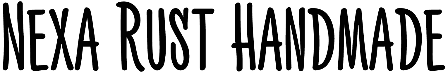 Nexa Rust Handmade Font Free Download | Resource Boy