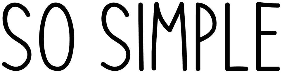 So Simple Font Free Download | Resource Boy