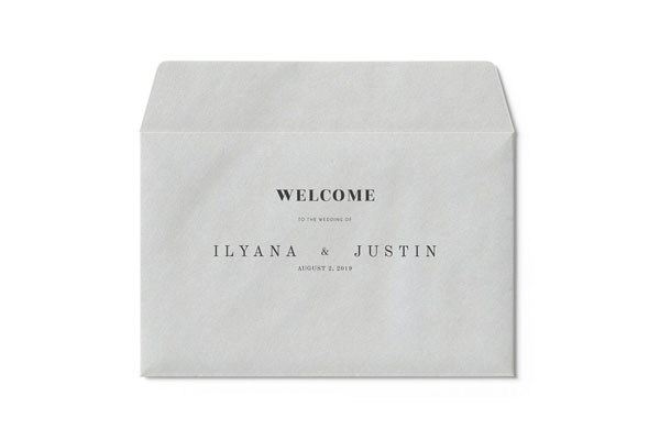 Backside of Horizontal Open Envelope Mockup Free Download | Resource Boy