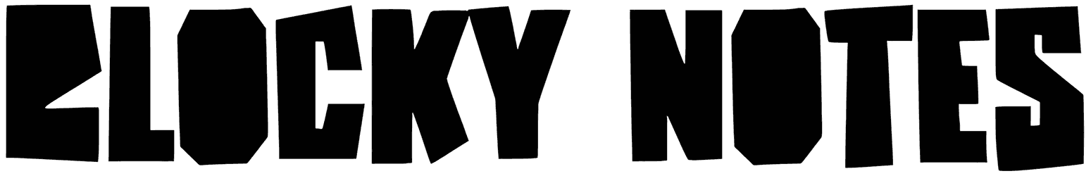 Blocky Notes Font Free Download | Resource Boy