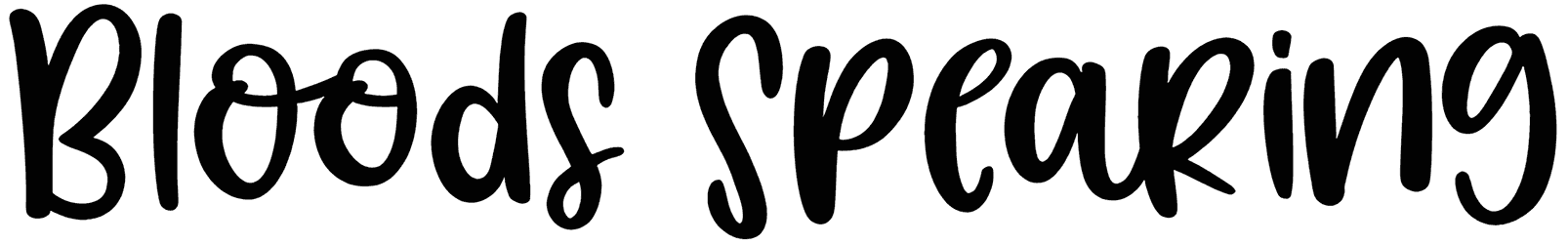 Bloods Spearing Font Free Download | Resource Boy