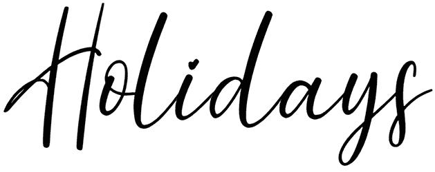 Holidays Font Free Download | Resource Boy