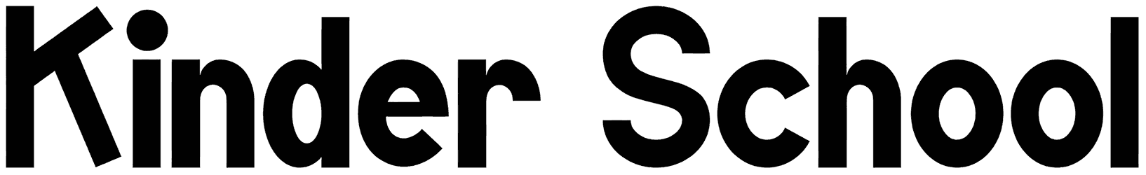 Kinder School Font Free Download | Resource Boy