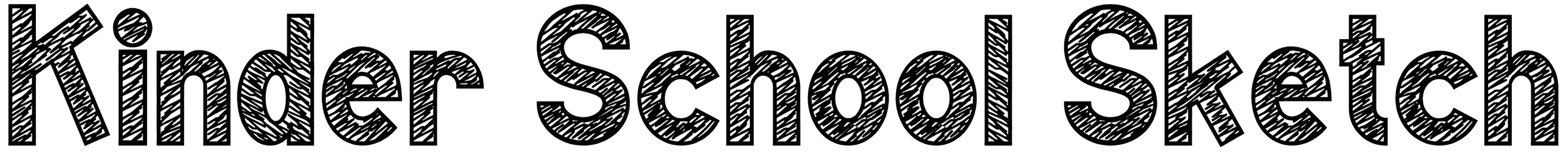 Kinder School Sketch Font Free Download | Resource Boy