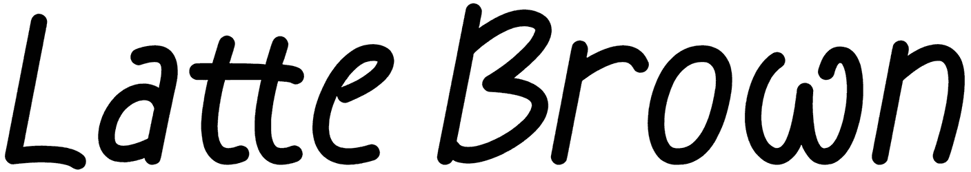 Latte Brown Font Free Download | Resource Boy
