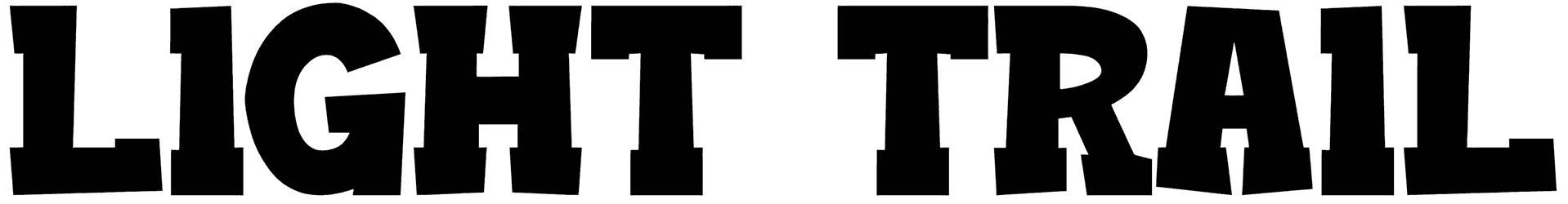 Light Trail Font Free Download | Resource Boy
