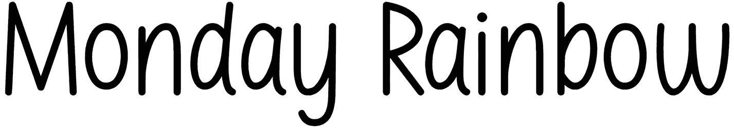 Monday Rainbow Font Free Download | Resource Boy