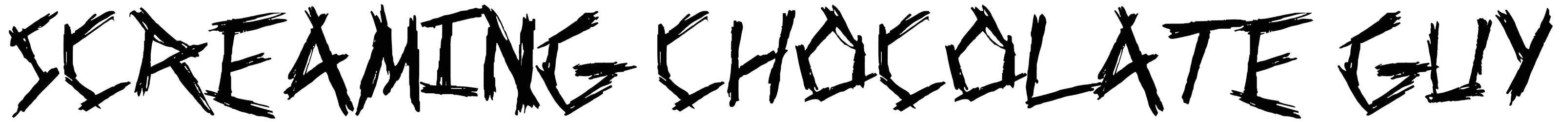 Screaming Chocolate Guy Font Free Download | Resource Boy