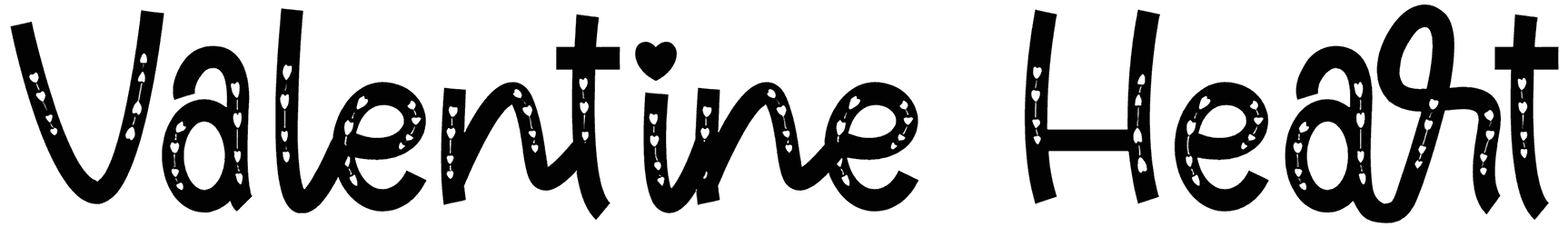 Valentine Heart Font Free Download | Resource Boy