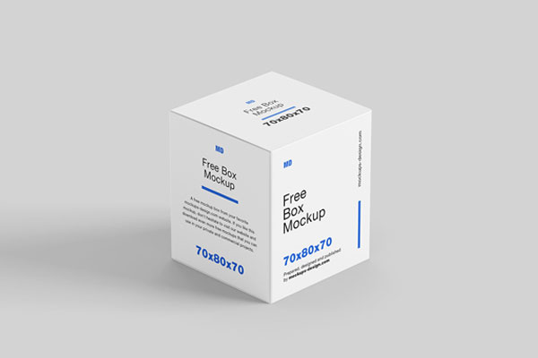 5 Scenes from the Packaging Box Mockup Free Download | Resource Boy