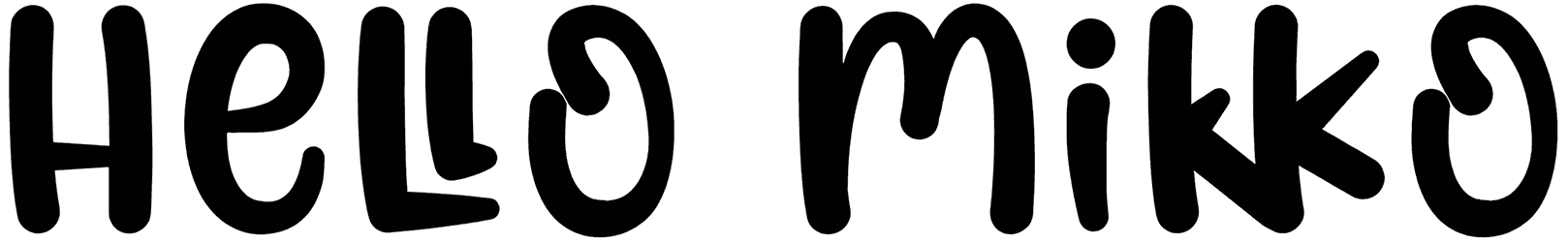 Hello Mikko Font Free Download | Resource Boy