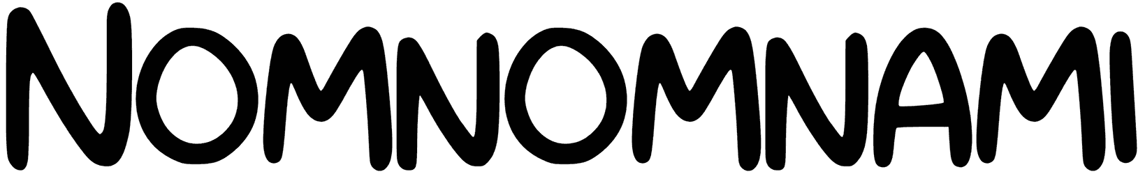 Nomnomnami Font Free Download | Resource Boy
