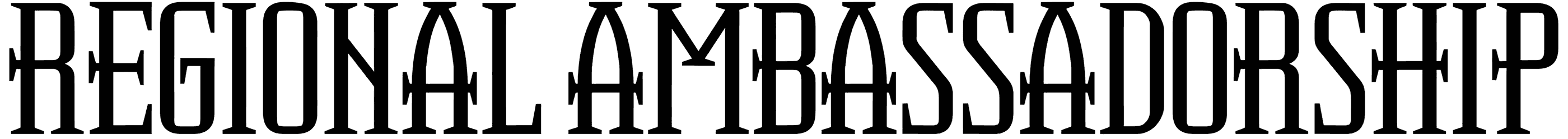 Regional Ambassadorship Font Free Download | Resource Boy