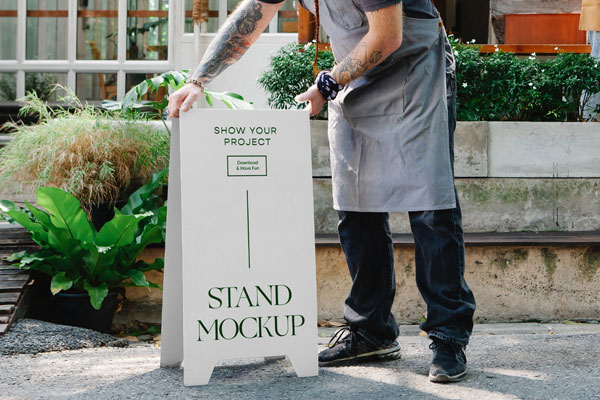 Free Stand Mockups for 2024 (New Updated) - Resource Boy