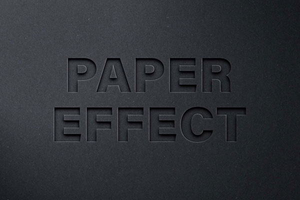 Paper Text Effects - PSD Free Download (2025) | Resource Boy