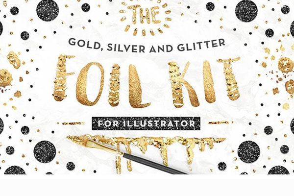 10 AI Gold Foil Styles Free Download | Resource Boy