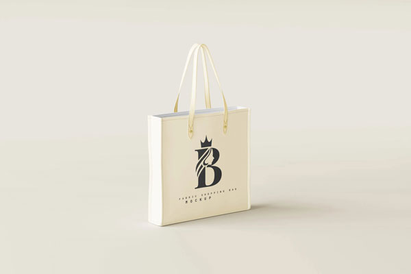 5 Fabric Shopping Bags Mockups in Varied Visions Free Download ...
