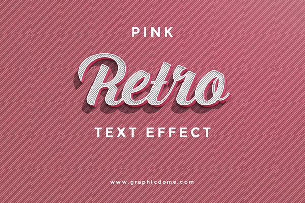 Retro Text / Logo Effect Free Download | Resource Boy