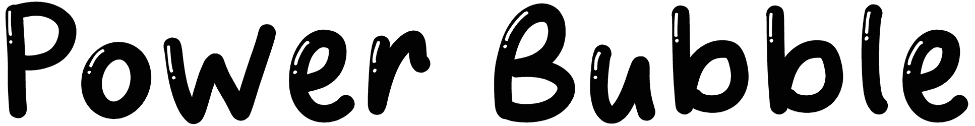 Power Bubble Font Free Download | Resource Boy