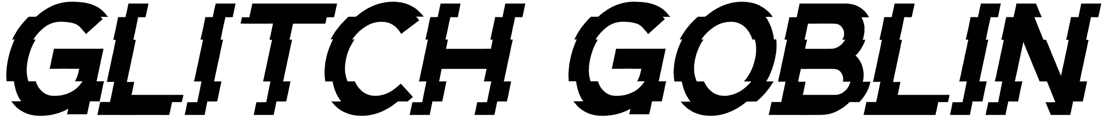 Glitch Goblin Font Free Download | Resource Boy