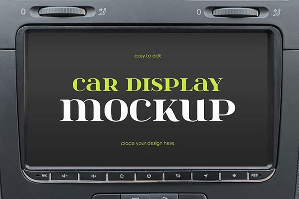 Car Display Mockups in 2 Showcases Free Download | Resource Boy