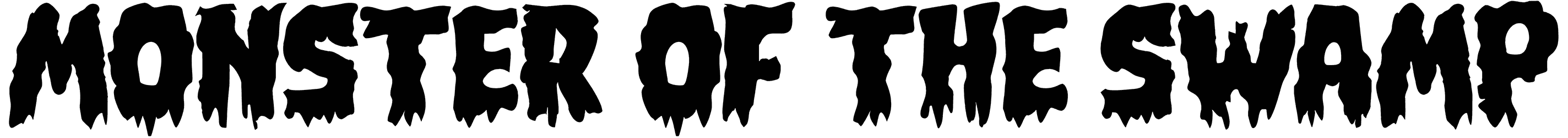 Monster of the Swamp Font Free Download | Resource Boy