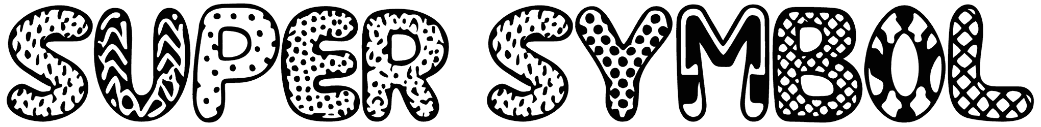 Super Symbol Font Free Download | Resource Boy