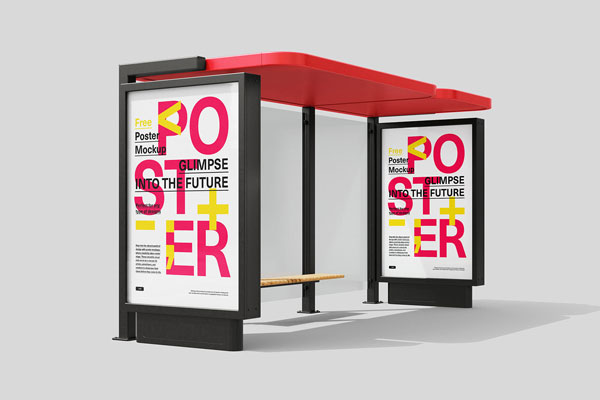 Bus Stop Mockups - Free Download (2025) | Resource Boy