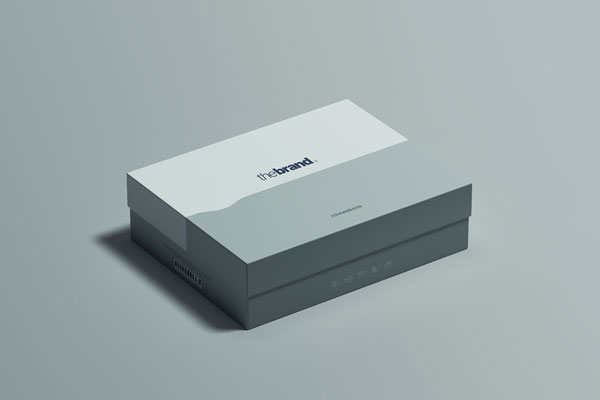 Top Bottom Box Mockup in Perspective Vision Free Download | Resource Boy