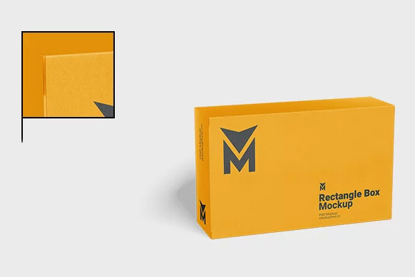 3 Views of Rectangle Box Mockup Free Download | Resource Boy