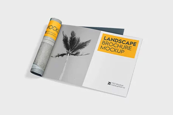 Landscape Magazine Mockups - Free Download (2026) | Resource Boy
