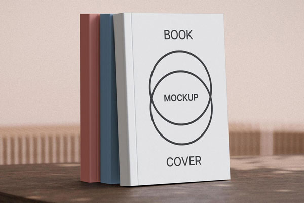 Standing 3 Book Covers Mockup Free Download | Resource Boy