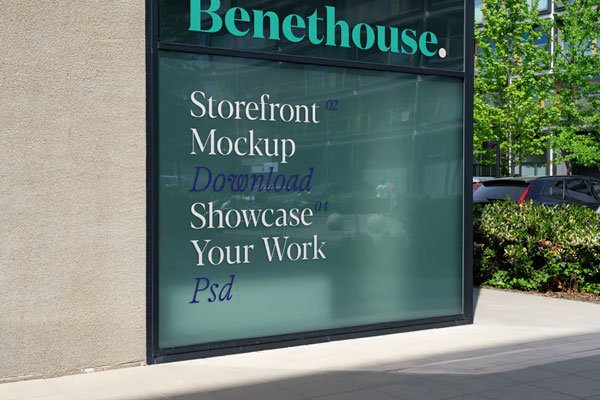 Store Sign Mockups - Free Download (2026) | Resource Boy