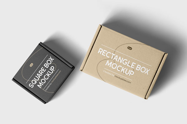 Square Box Mockups - Free Download (2025) | Resource Boy