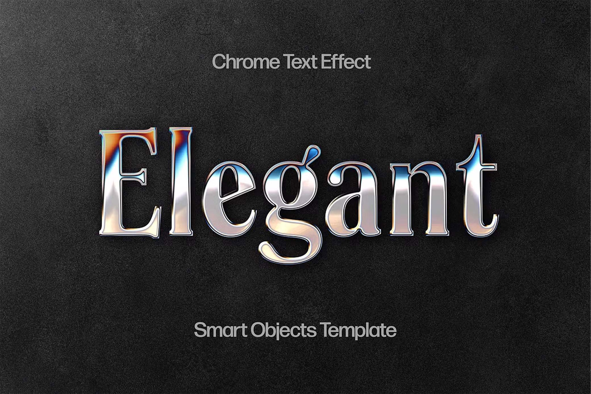 Elegant Metal Chrome Text Effect Free Download | Resource Boy