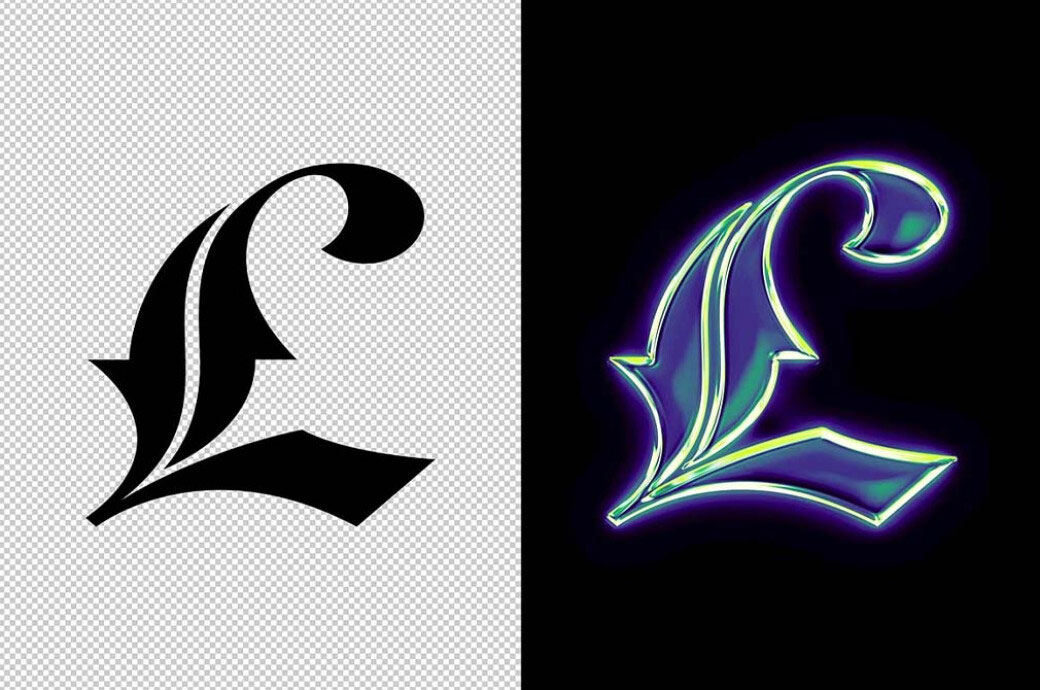 Glass Chrome Text Effect Free Download | Resource Boy