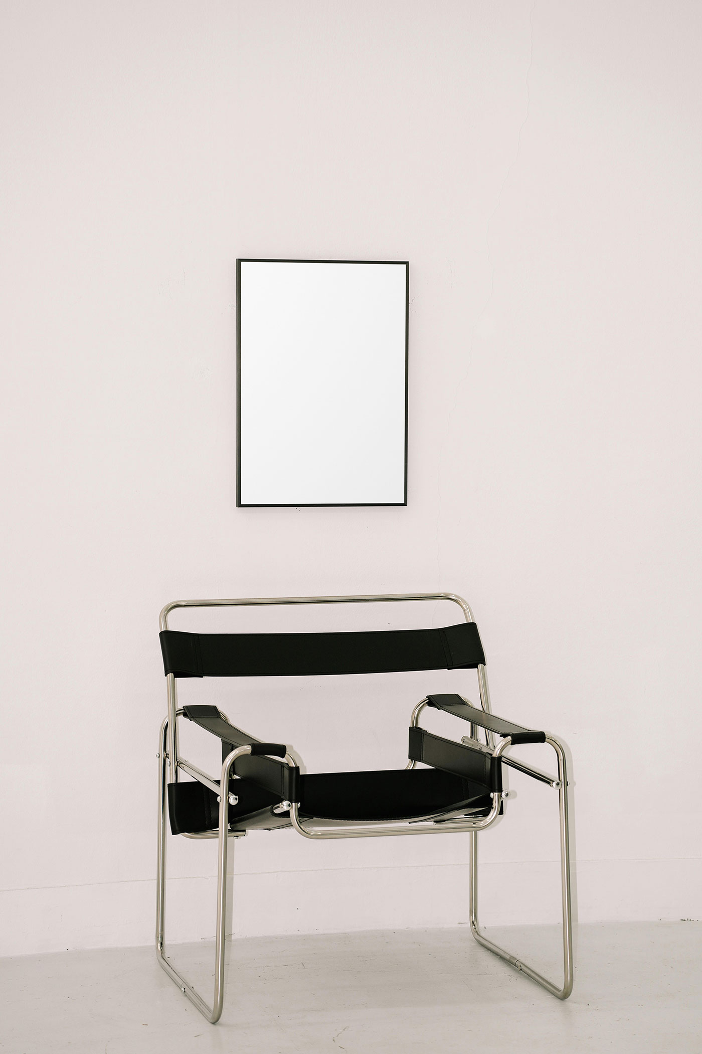 Poster Above Chair Mockup Free Download | Resource Boy