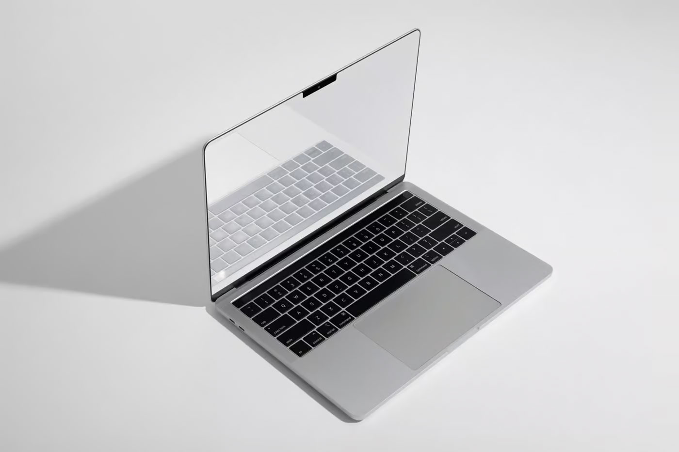 Silver MacBook Pro Mockup Free Download | Resource Boy