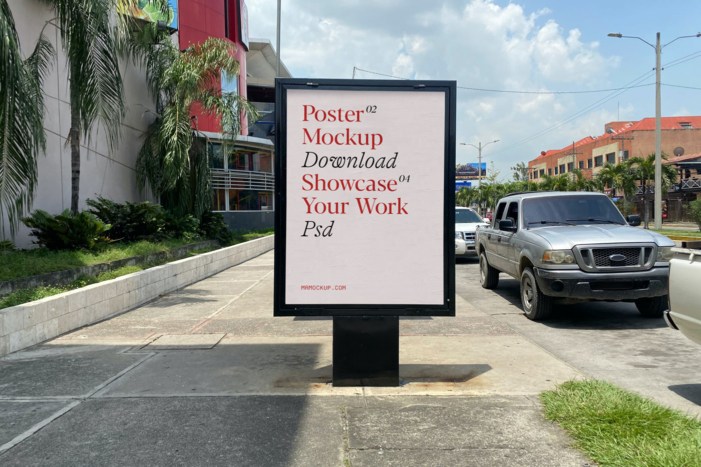 Street Banner Mockup Free Download | Resource Boy