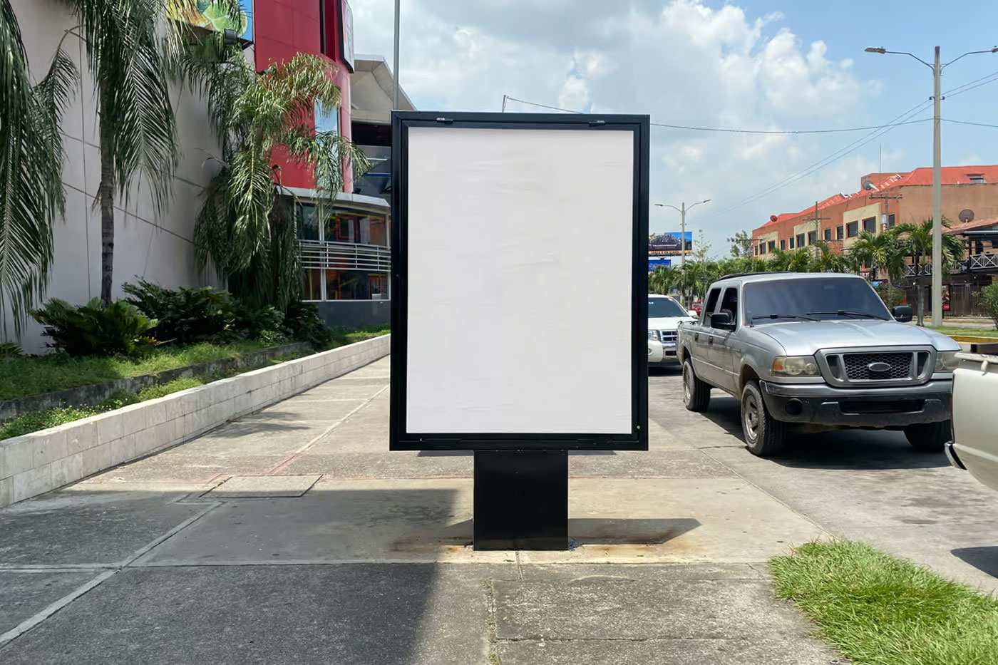 Street Banner Mockup Free Download | Resource Boy