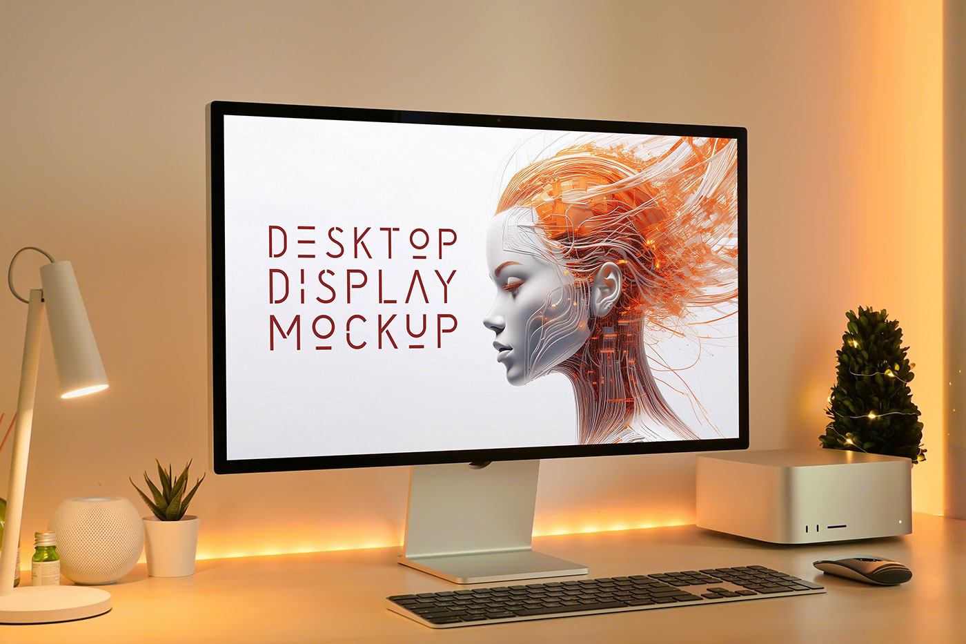 Studio Display Screen Mockup Free Download | Resource Boy