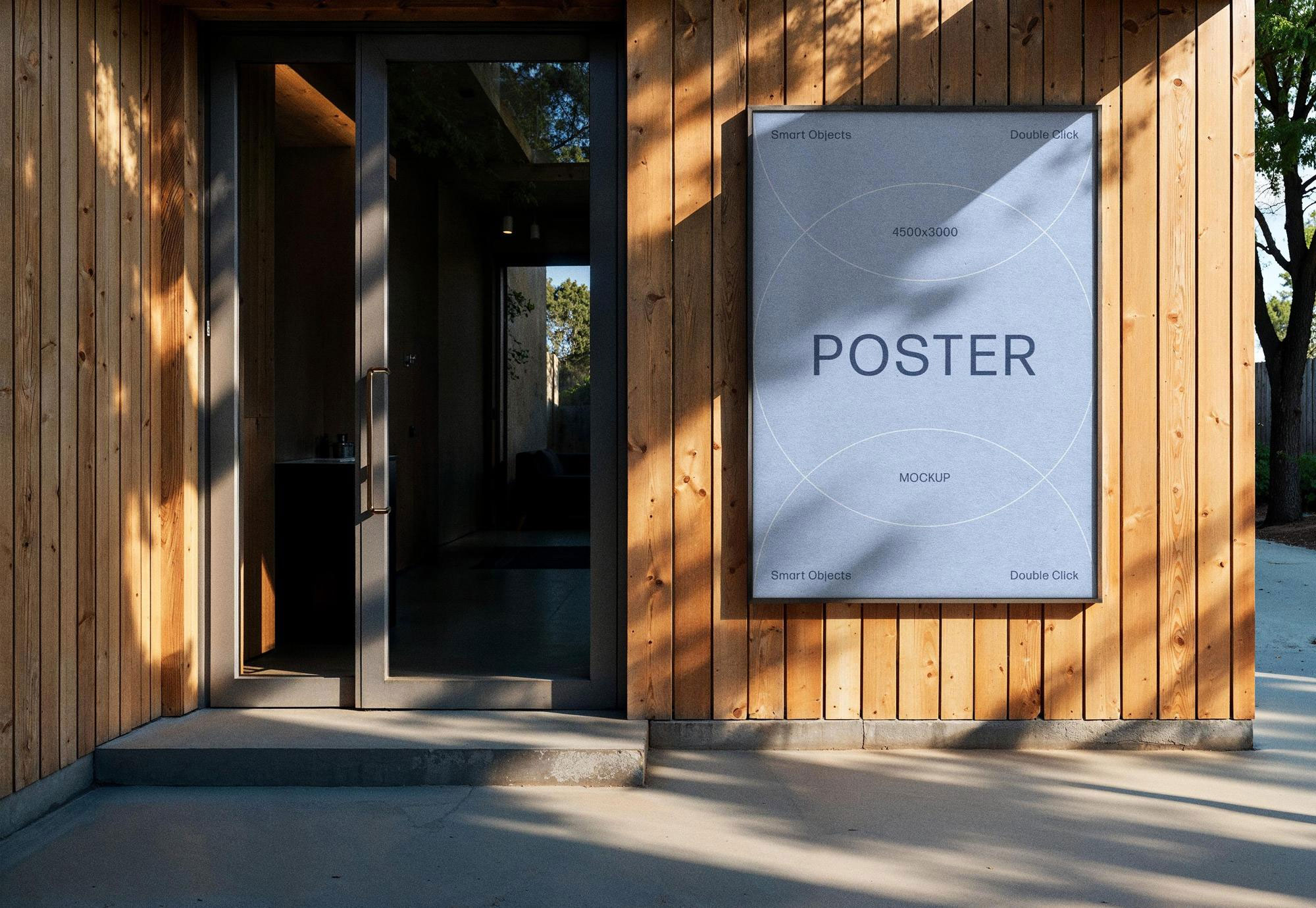 A4 Outdoor Poster Mockup Free Download | Resource Boy