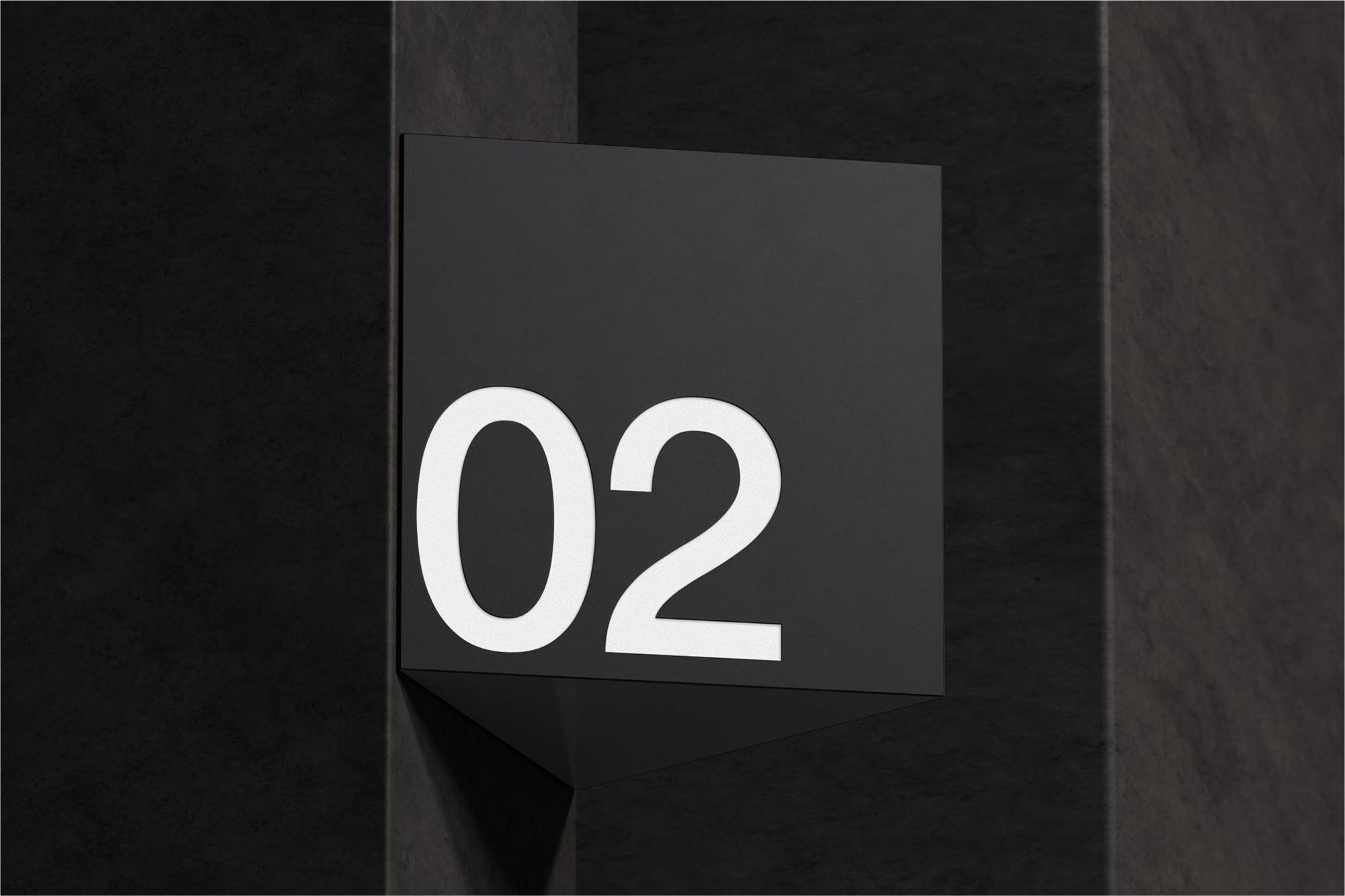Corner Sign Mockup Free Download | Resource Boy