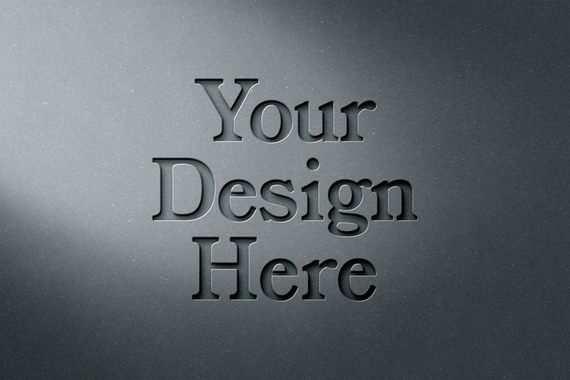 Cut Out Paper Text and Logo Mockup Free Download | Resource Boy