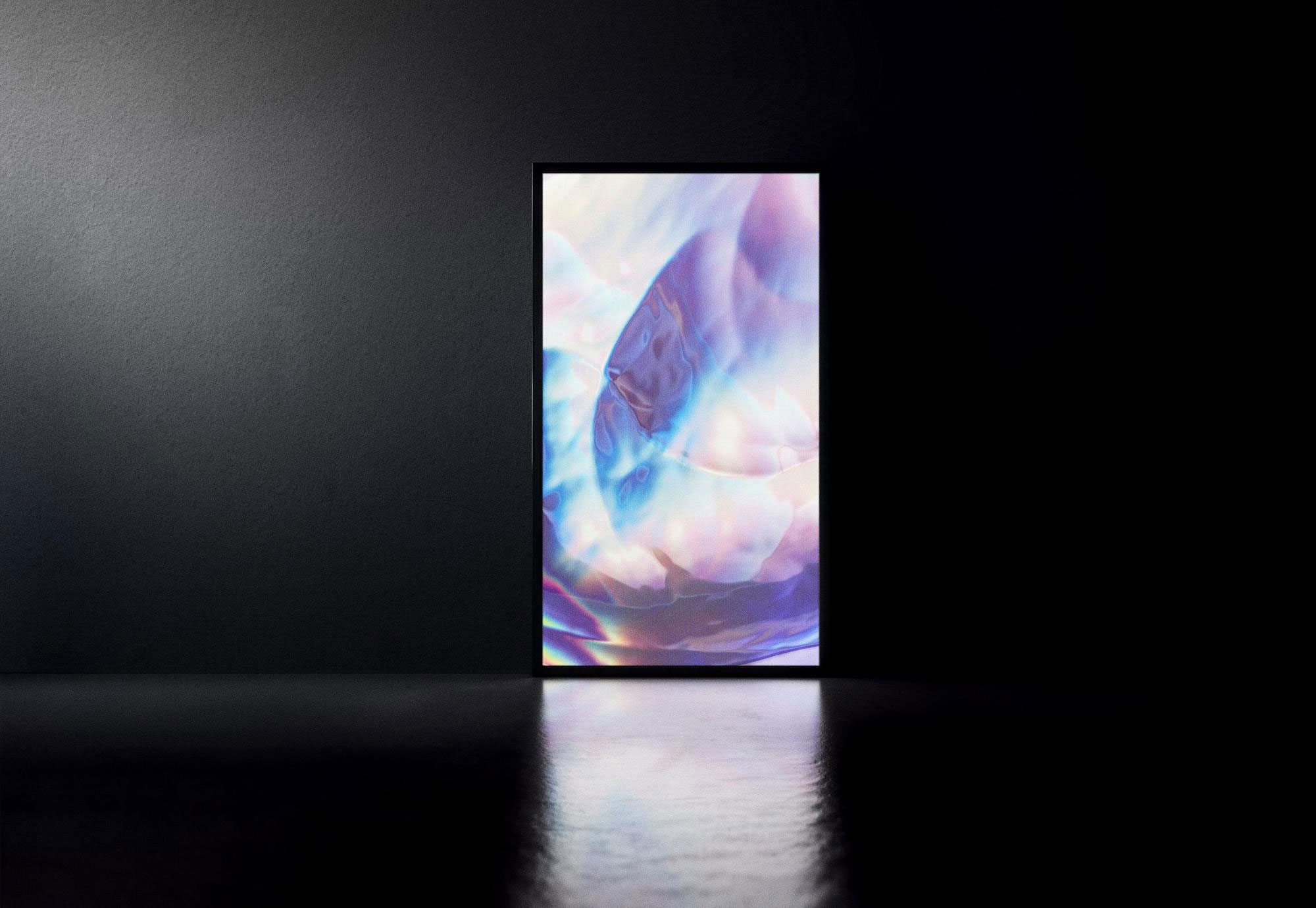 Glowing Screen Mockup Free Download | Resource Boy