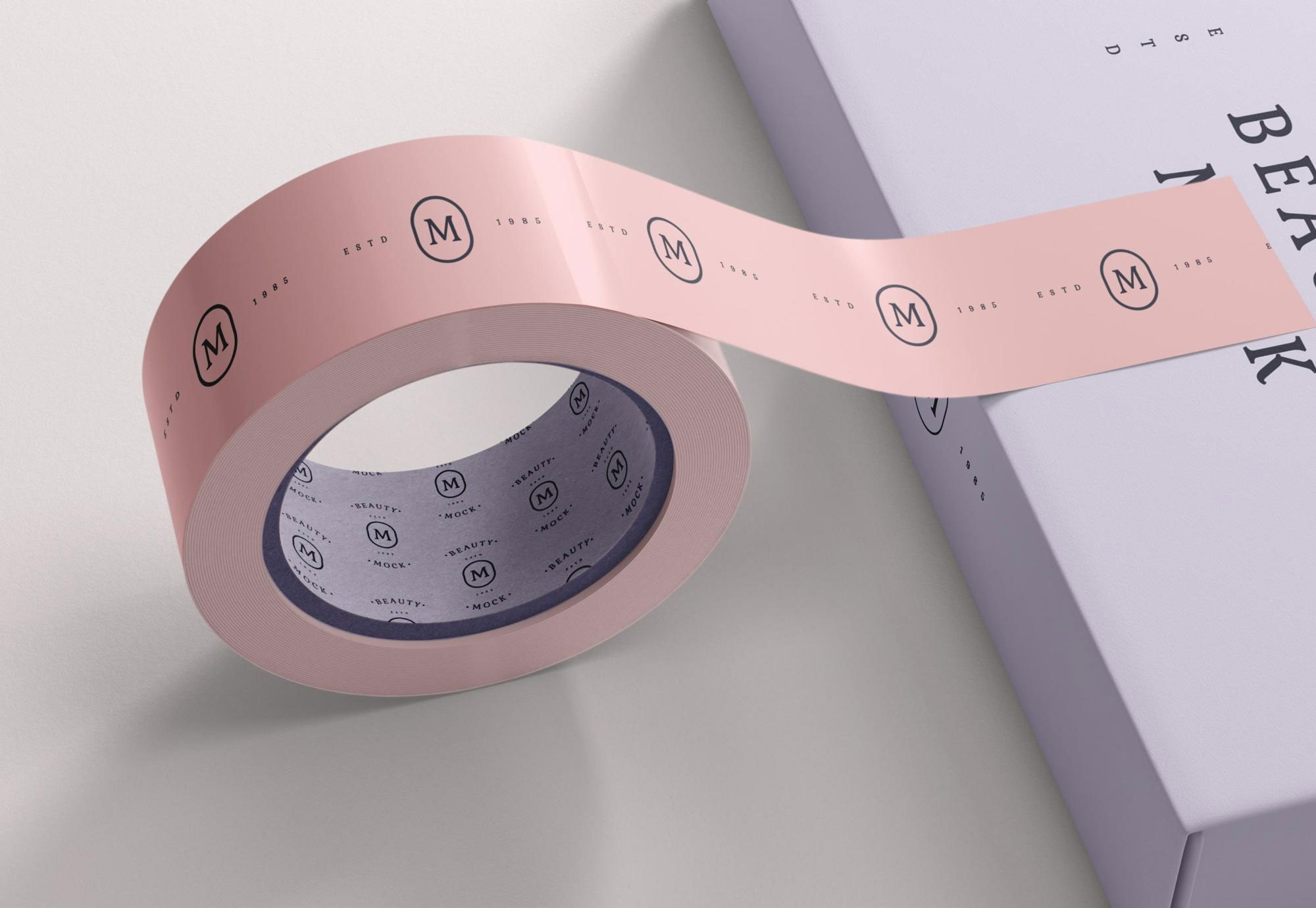 Packaging Tape Mockup Free Download | Resource Boy